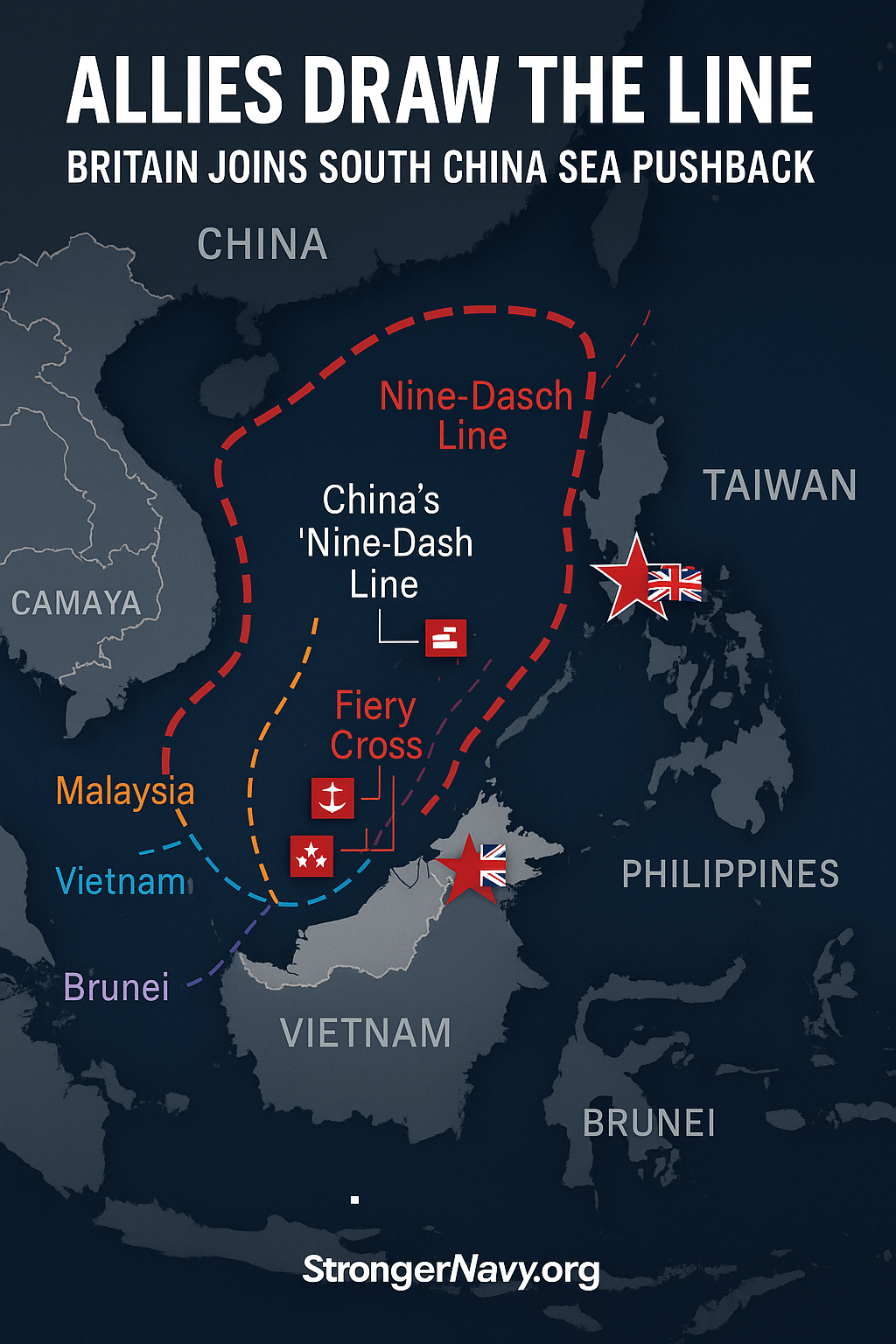 Britain Joins the Fray: South China Sea Alliance Grows as UK Considers ...